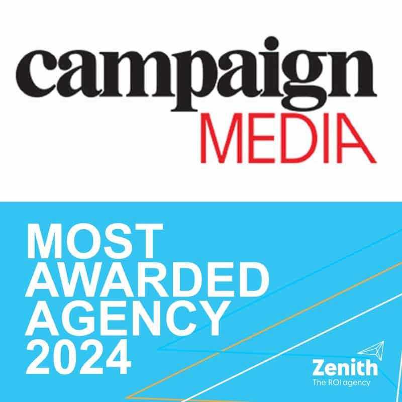 Zenith is the most awarded agency at the Campaign Media Awards – Zenith